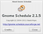 Gnome Schedule – a GUI to CRON or AT – Zoyinc